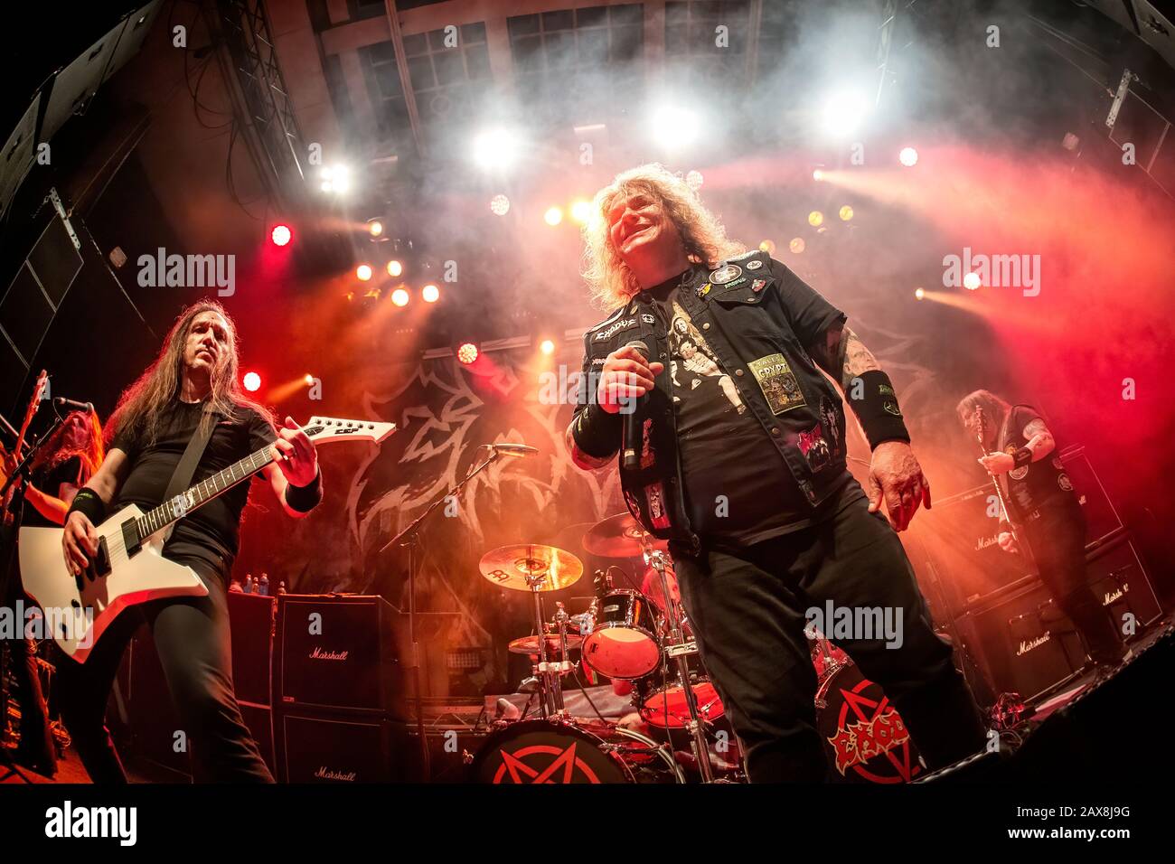 Oslo, Norway. 08th, February 2020. The American thrash metal band ...