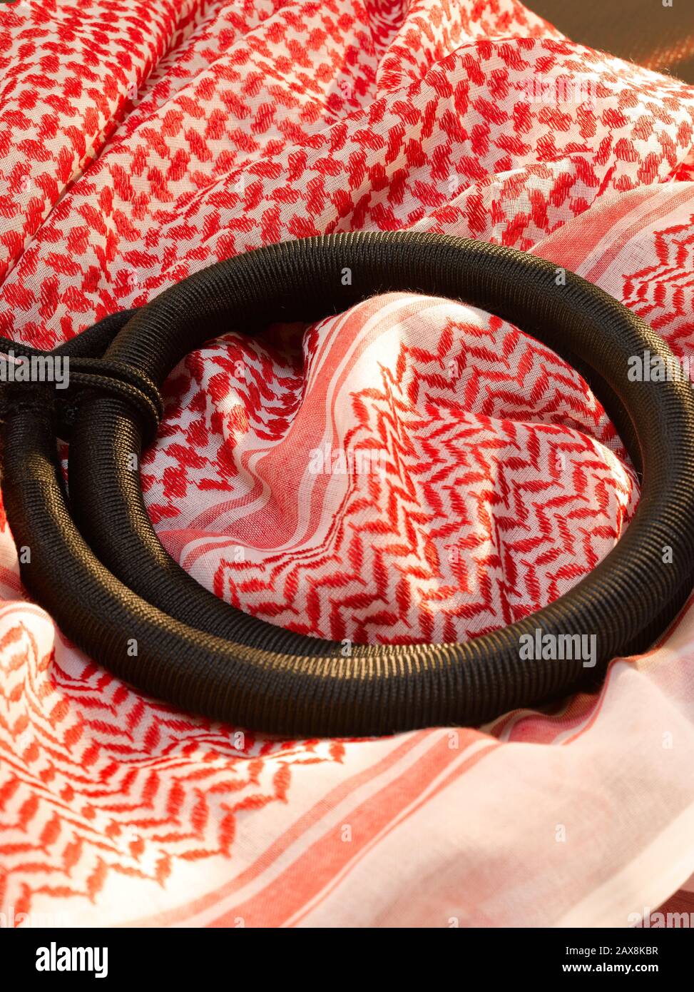 Detail of a traditional agal Stock Photo - Alamy