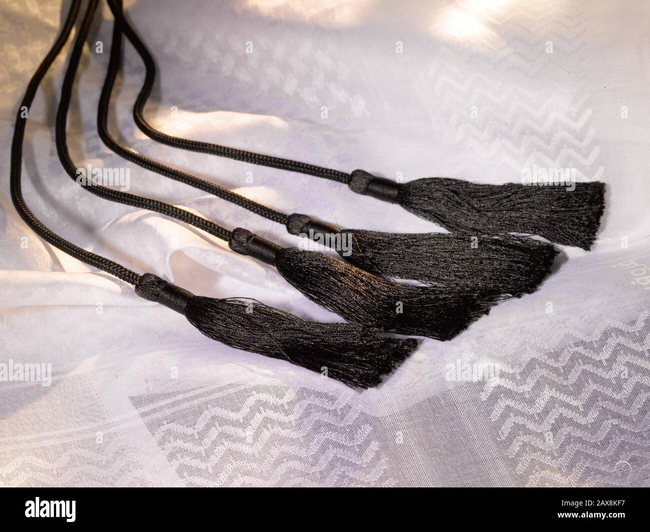 Detail of a traditional agal Stock Photo - Alamy