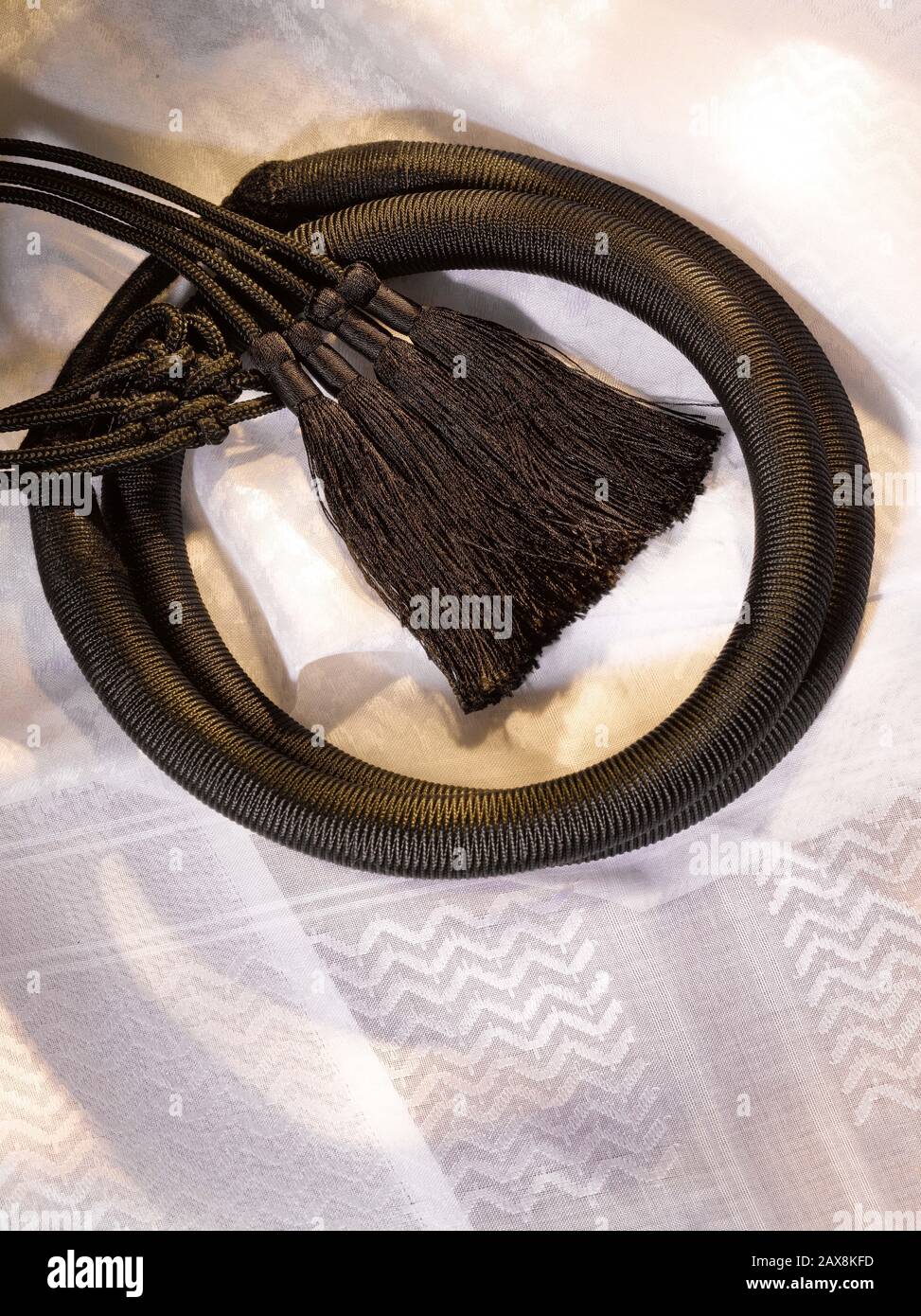 Detail of a traditional agal Stock Photo - Alamy