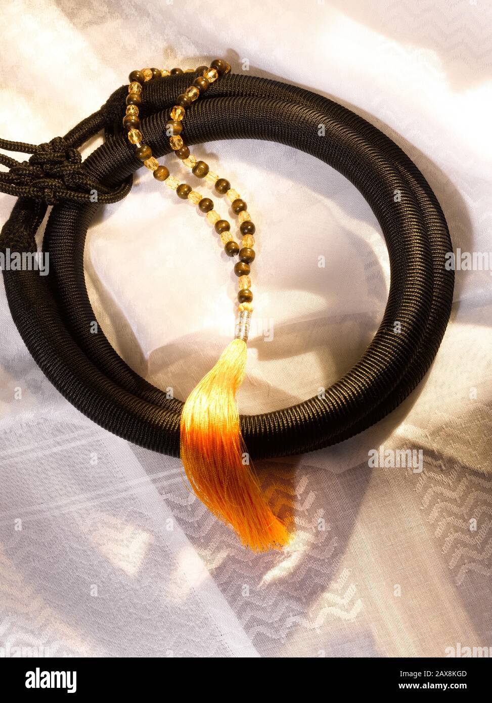 Detail of a traditional agal Stock Photo - Alamy