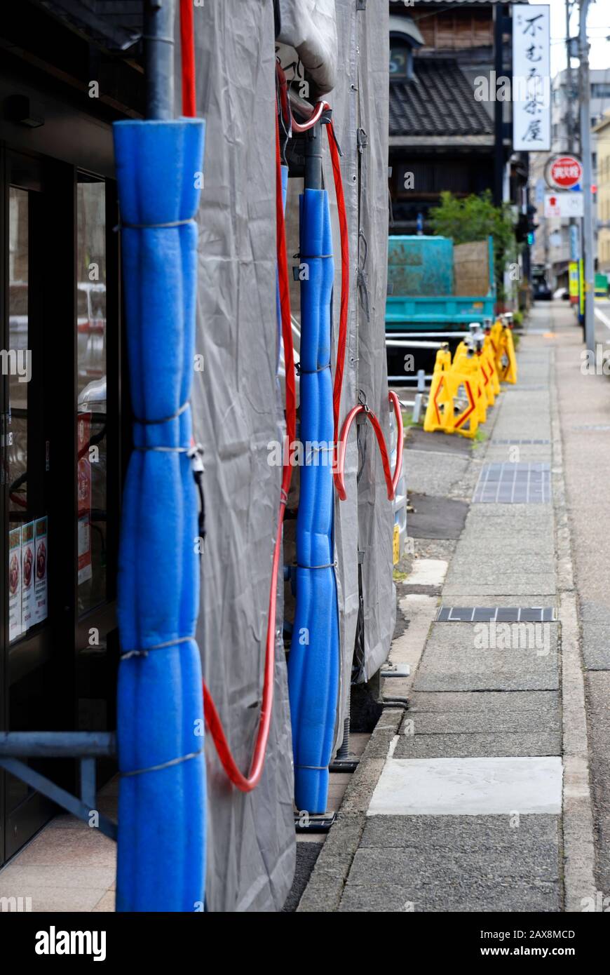 Cordoned off construction site hi-res stock photography and images - Alamy
