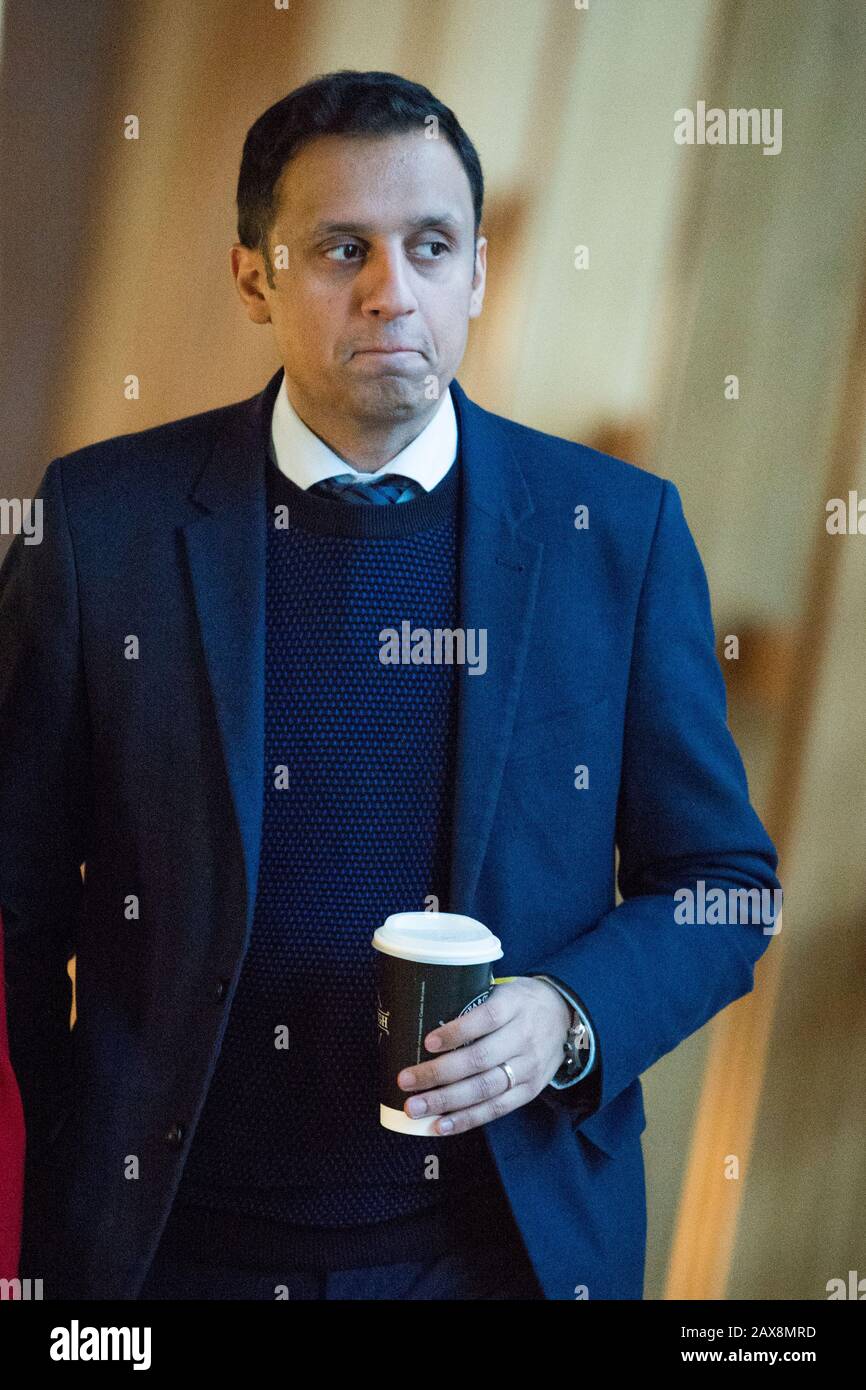 Edinburgh Uk 11 December 2019 Pictured Anas Sarwar Msp Scottish