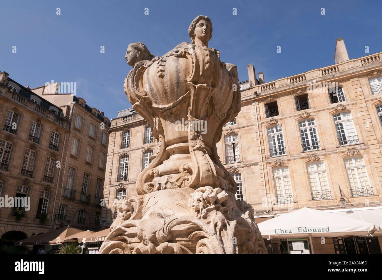 Bordeaux, Place du Parlement, Aquitaine, Frankreich Stock Photo - Alamy