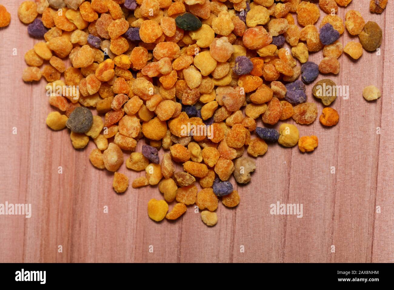 Pollen grains food bee honey Stock Photo - Alamy