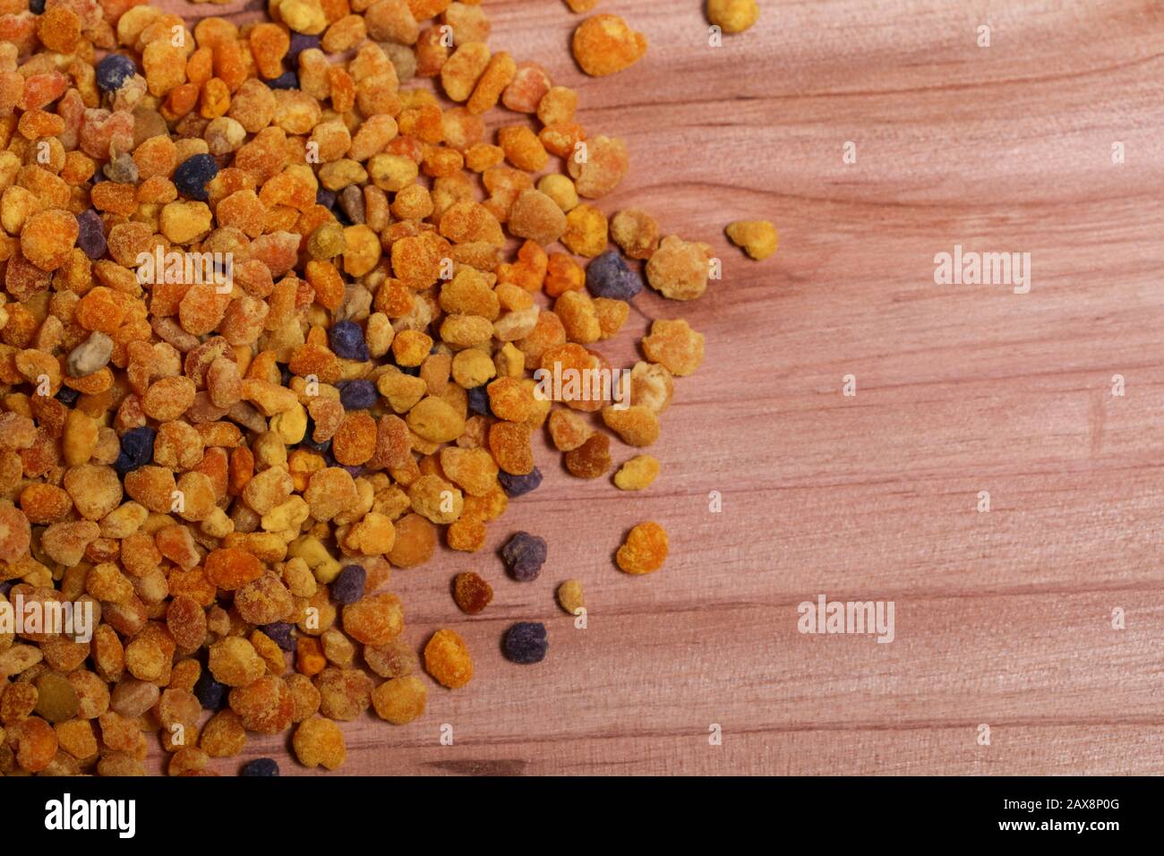 Pollen grains food bee honey Stock Photo - Alamy