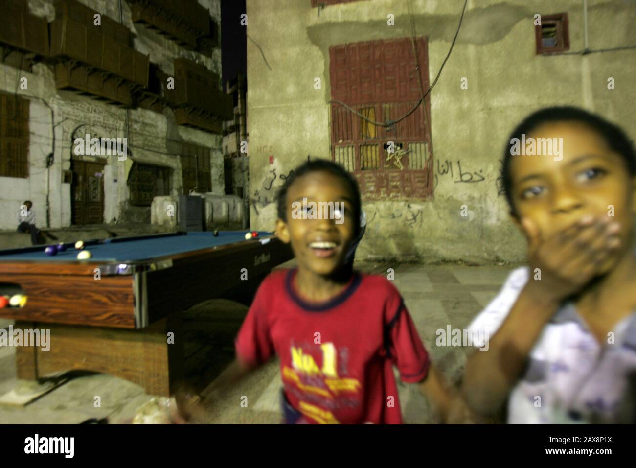 Saudi boys play hi-res stock photography and images - Alamy