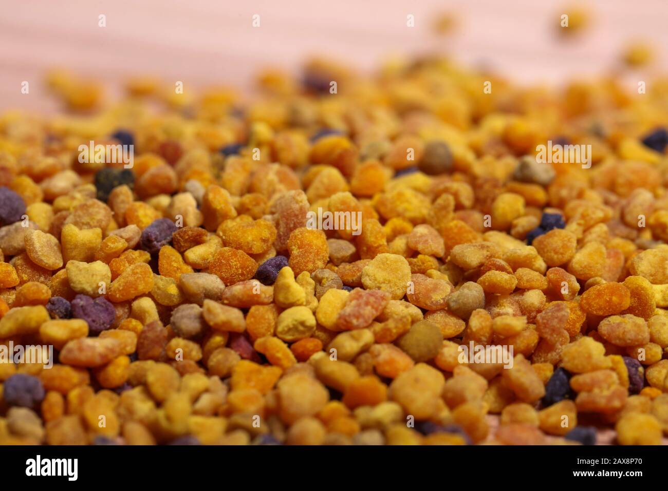 Pollen grains food bee honey Stock Photo - Alamy
