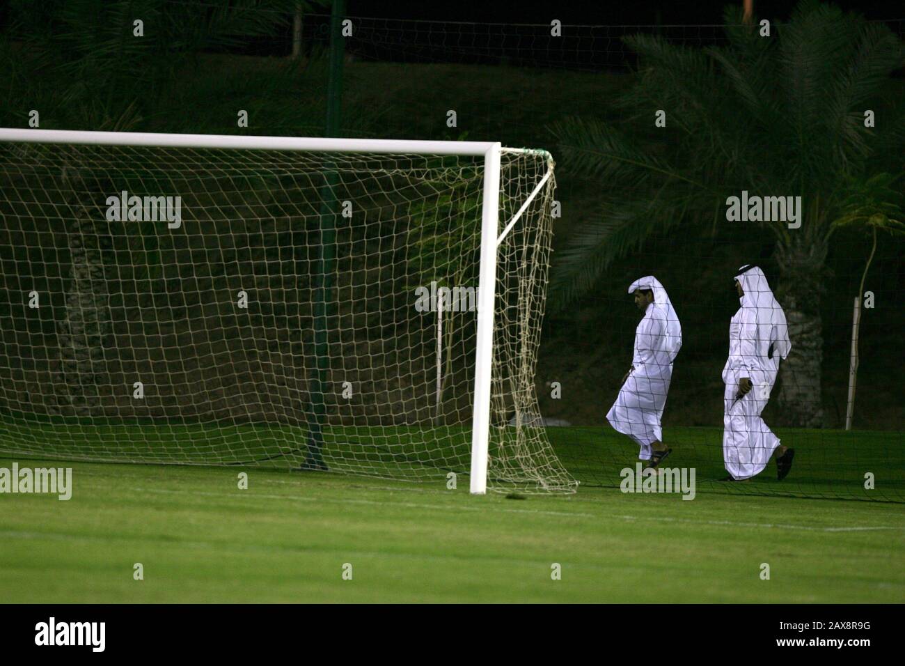 Middle eastern football goal hi-res stock photography and images - Alamy