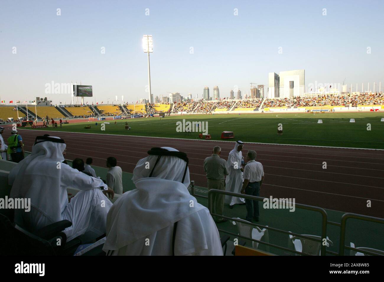 Doha athletics stadium hi-res stock photography and images - Alamy