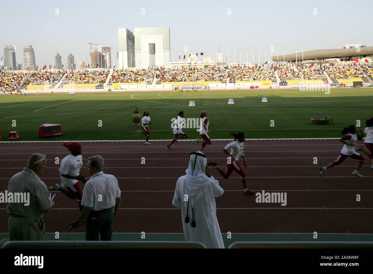 Doha athletics stadium hi-res stock photography and images - Alamy