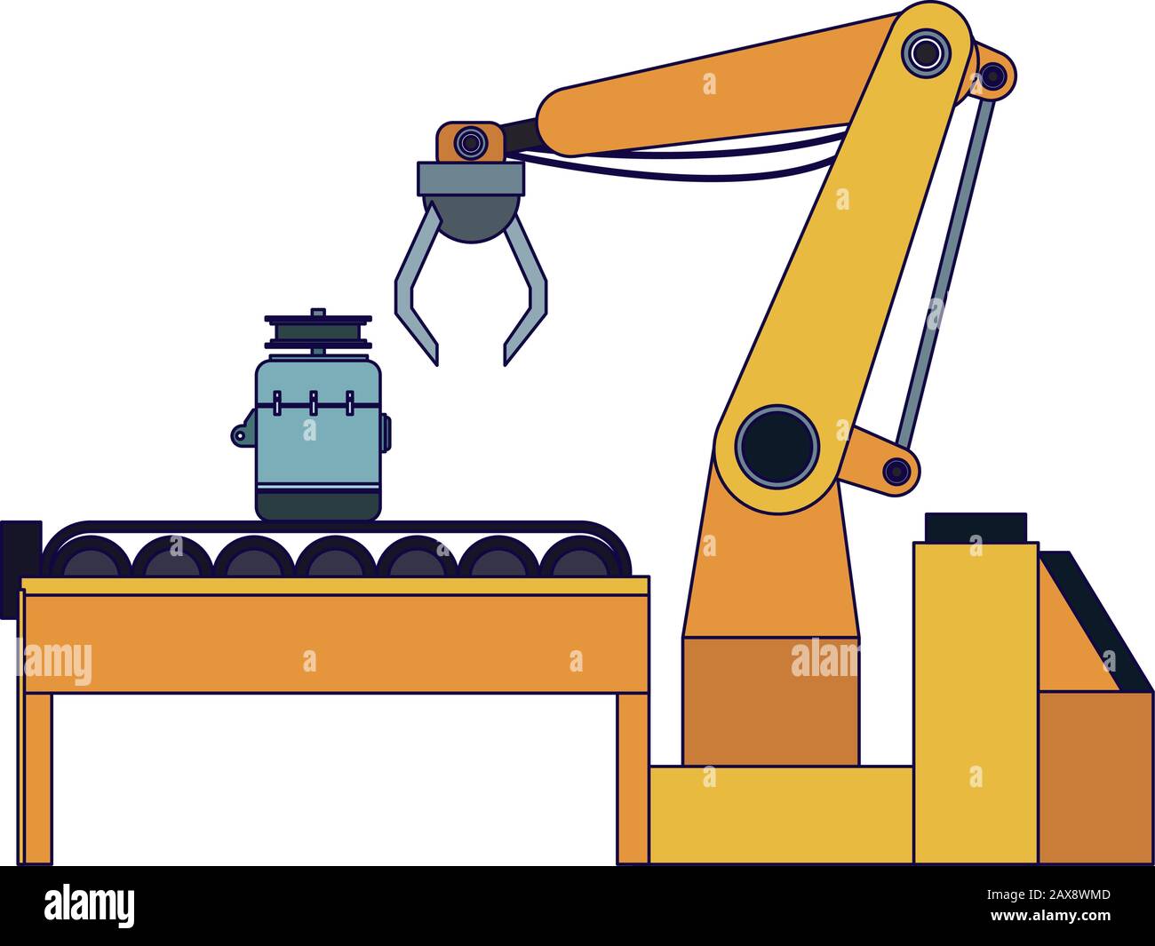 Mechanical band Stock Vector Images - Alamy
