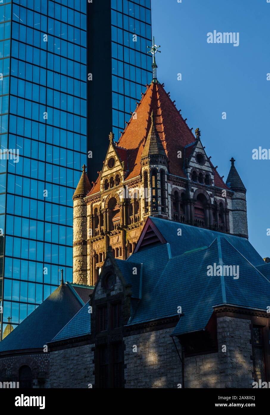Trinity Church Boston Massachusetts Stock Photo - Alamy