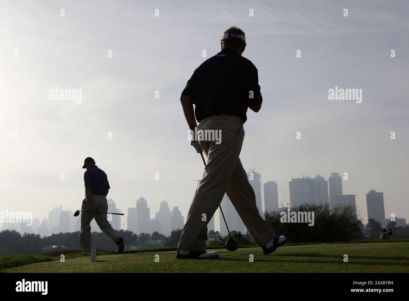 Two Men Playing Golf High Resolution Stock Photography and Images - Alamy