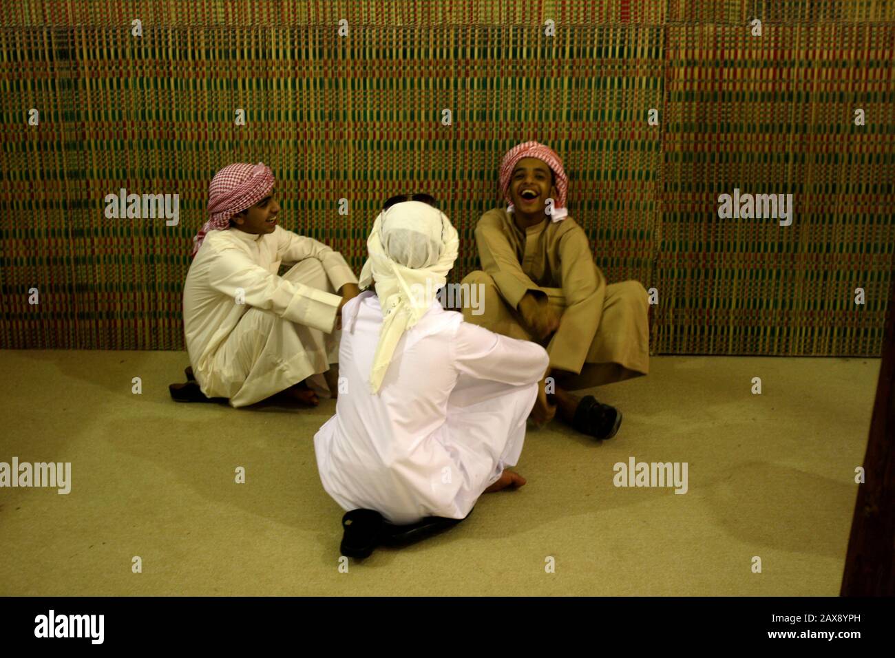 Arabian boys laughing hi-res stock photography and images - Alamy