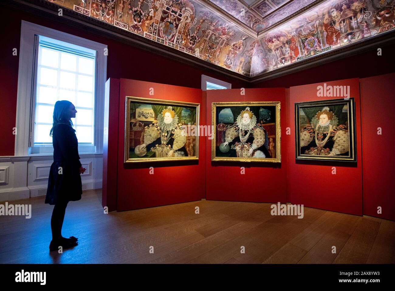 The armada portraits of elizabeth i at the queens house hi-res stock ...