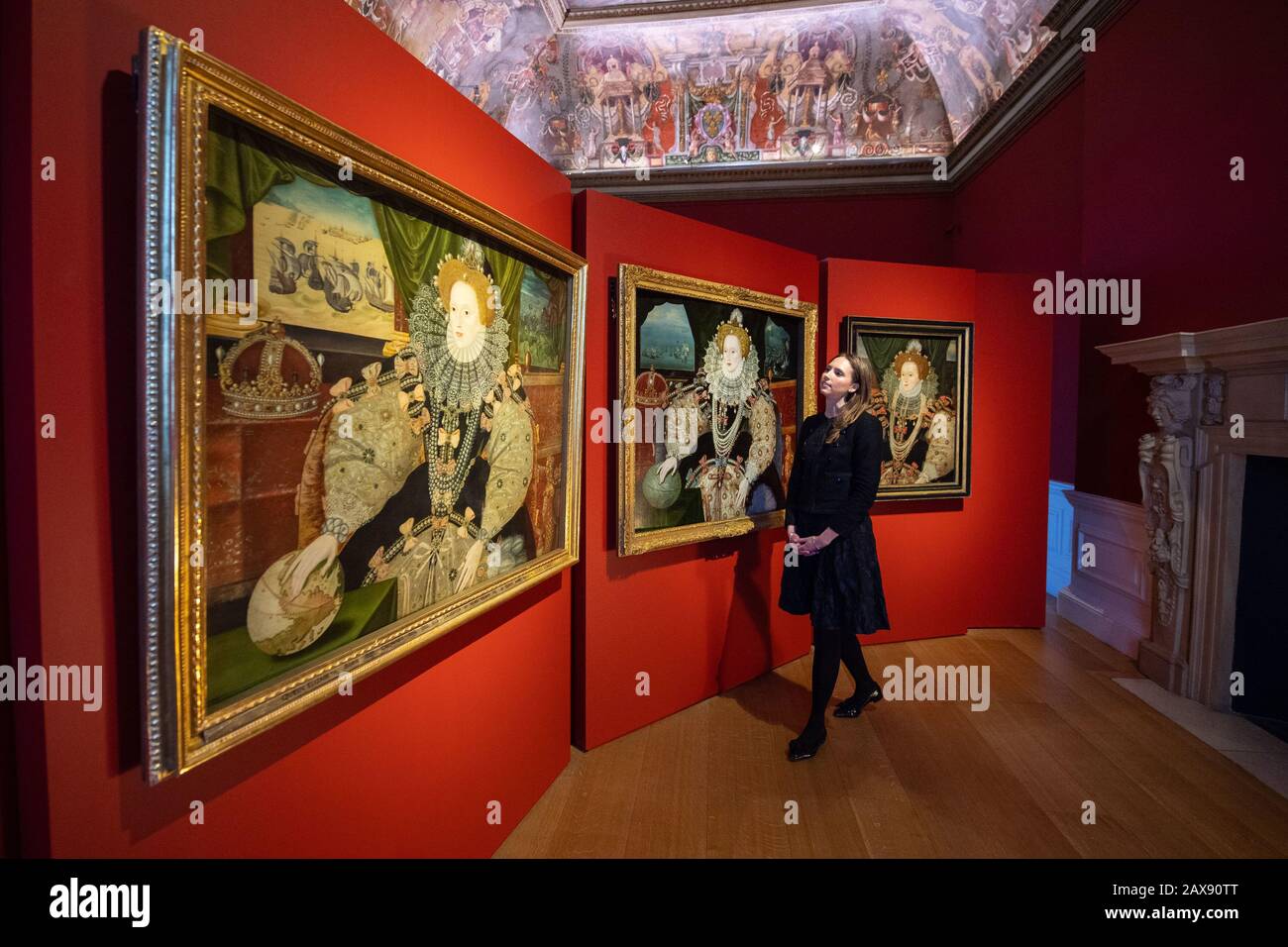 Dr Allison Goudie views the three surviving Armada portraits of Queen ...