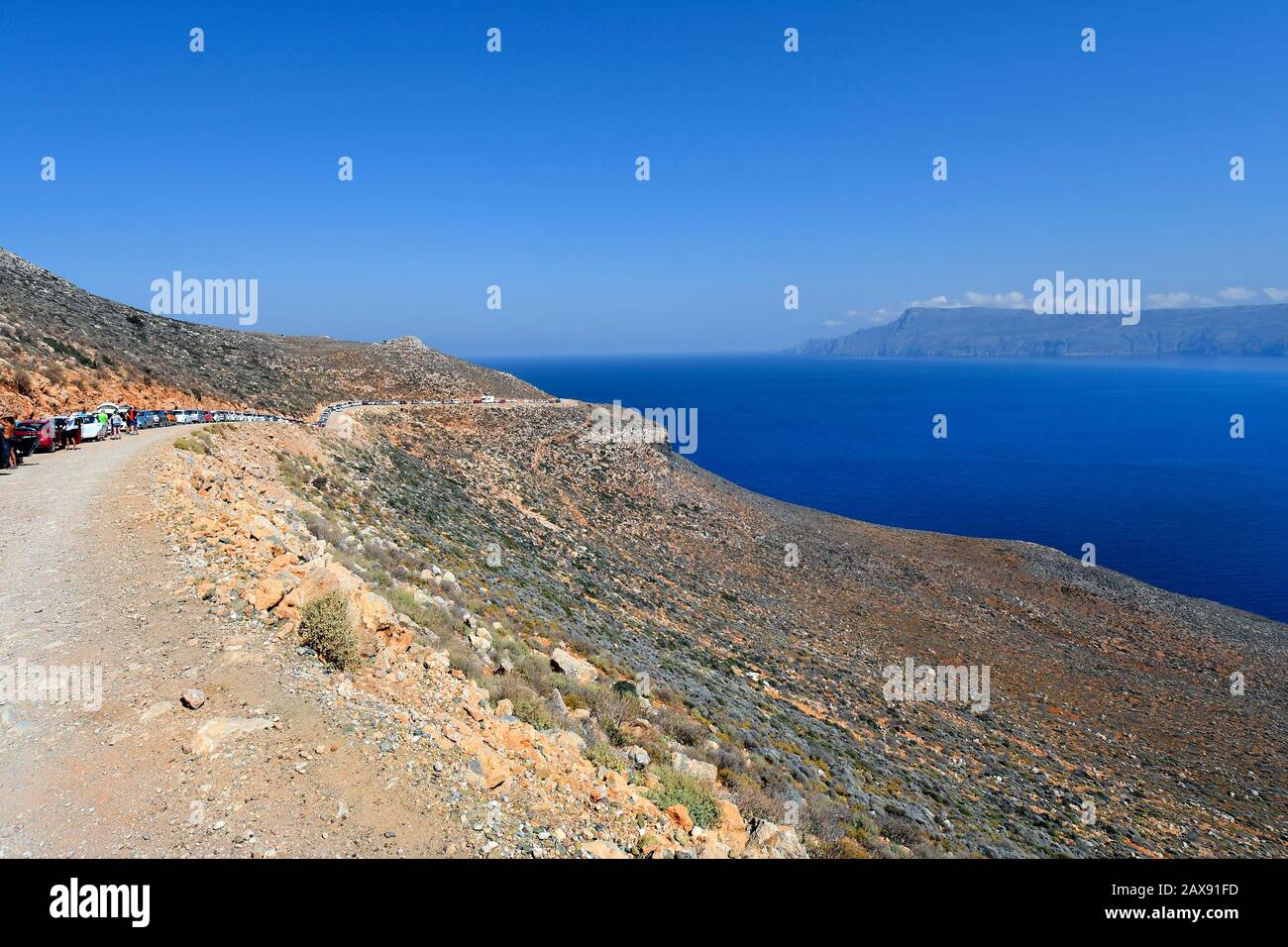 Beach on west crete greece hi-res stock photography and images - Alamy