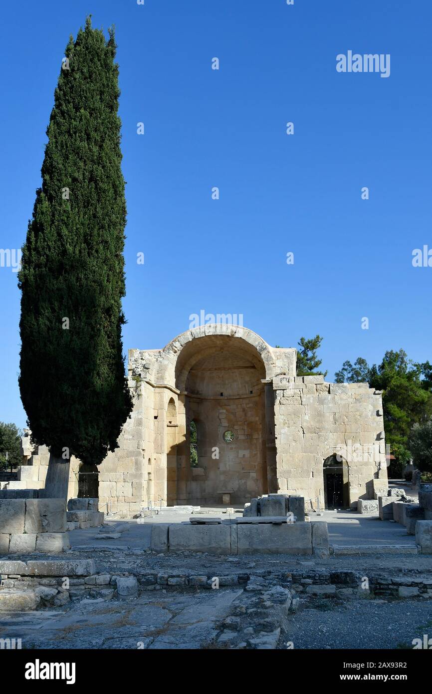 Greece, Crete Island, ancient apostles Titus Basilica in Gortys aka ...