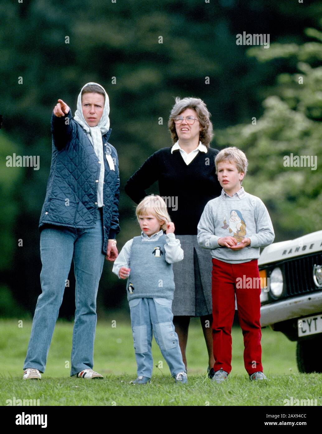 Princess anne in 1980s hi-res stock photography and images - Alamy
