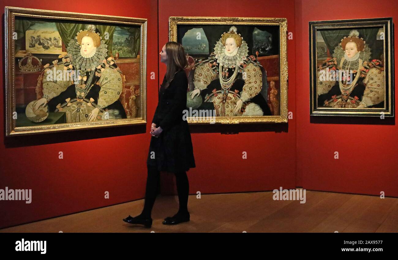The three surviving Armada portraits on display together for the first ...