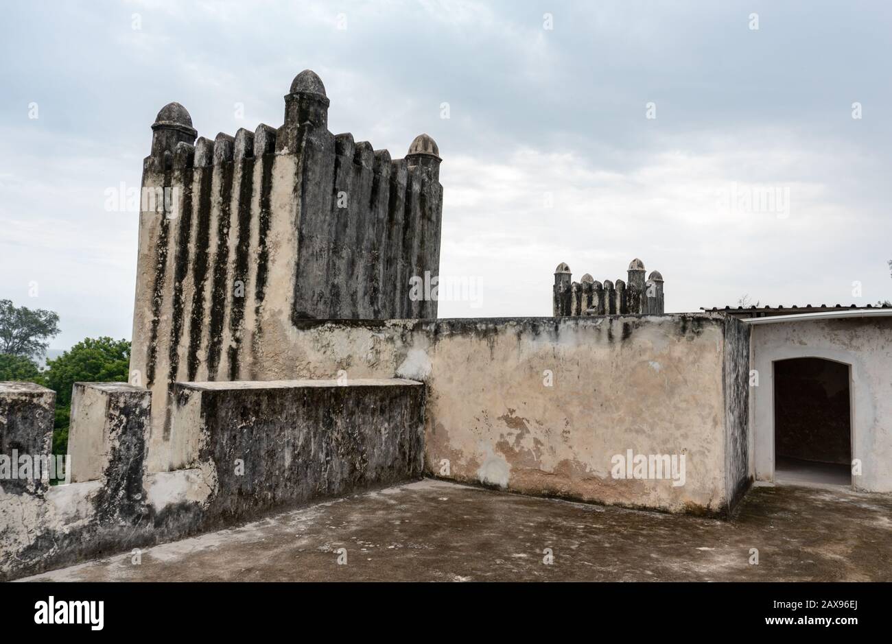 Old Deutsch German Colonial Fort in Bagamoyo Historical city part near ...