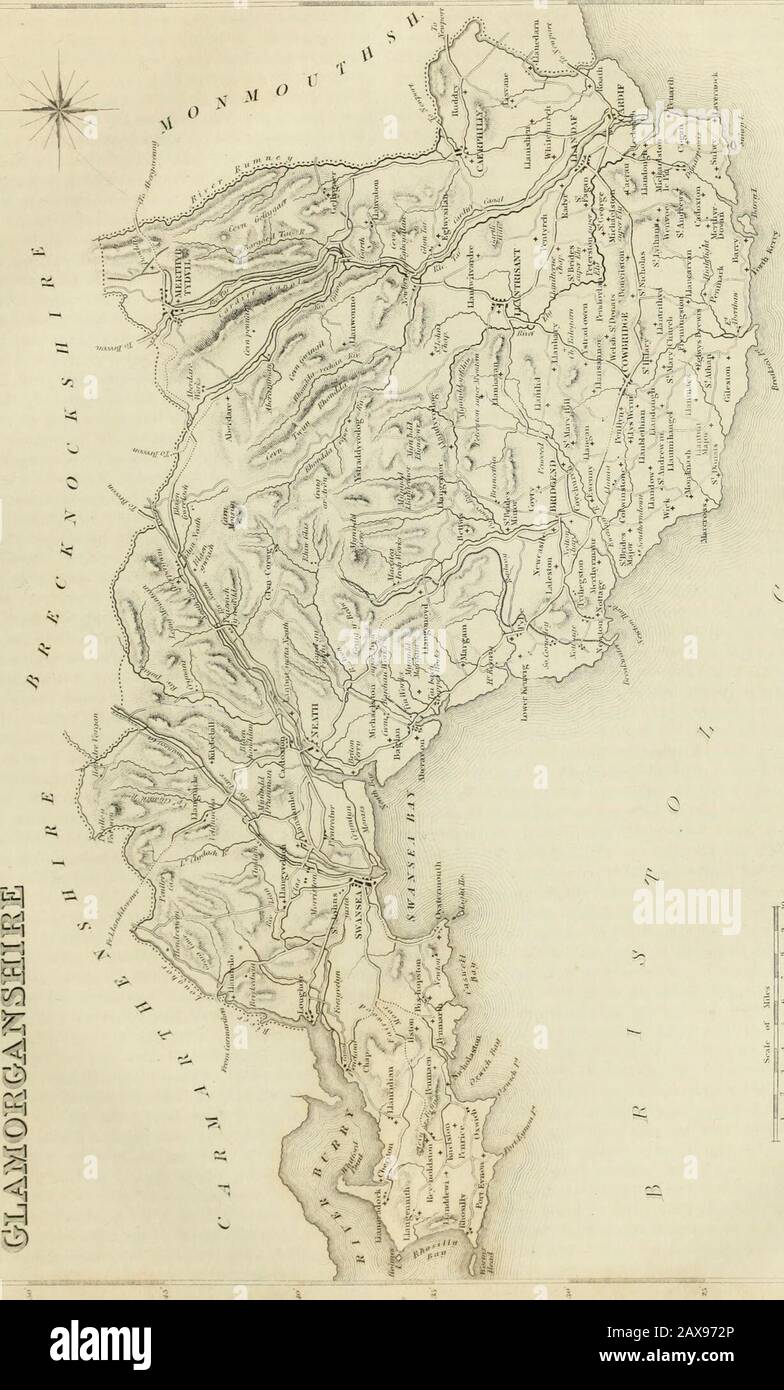 A topographical dictionary of Wales, comprising the several counties ...