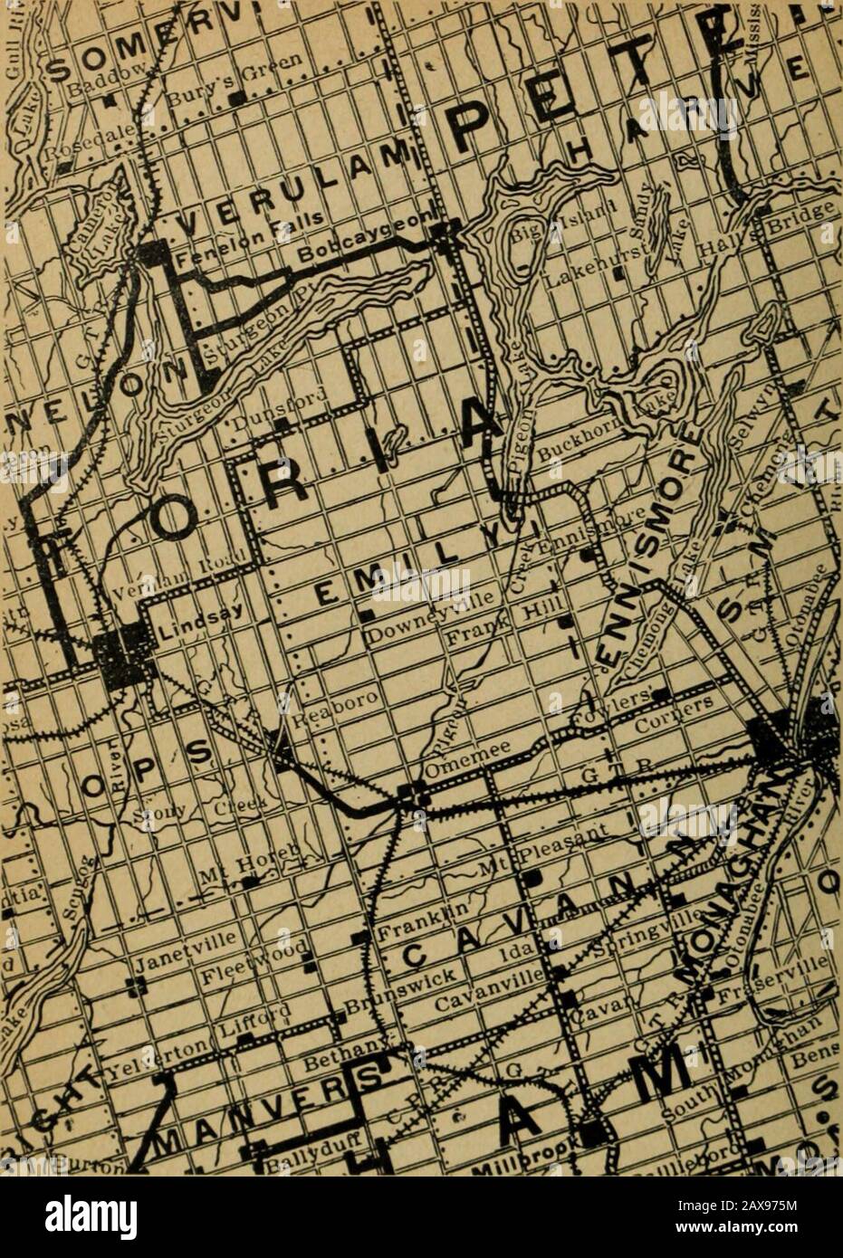 Kingston ontario map hi-res stock photography and images - Alamy