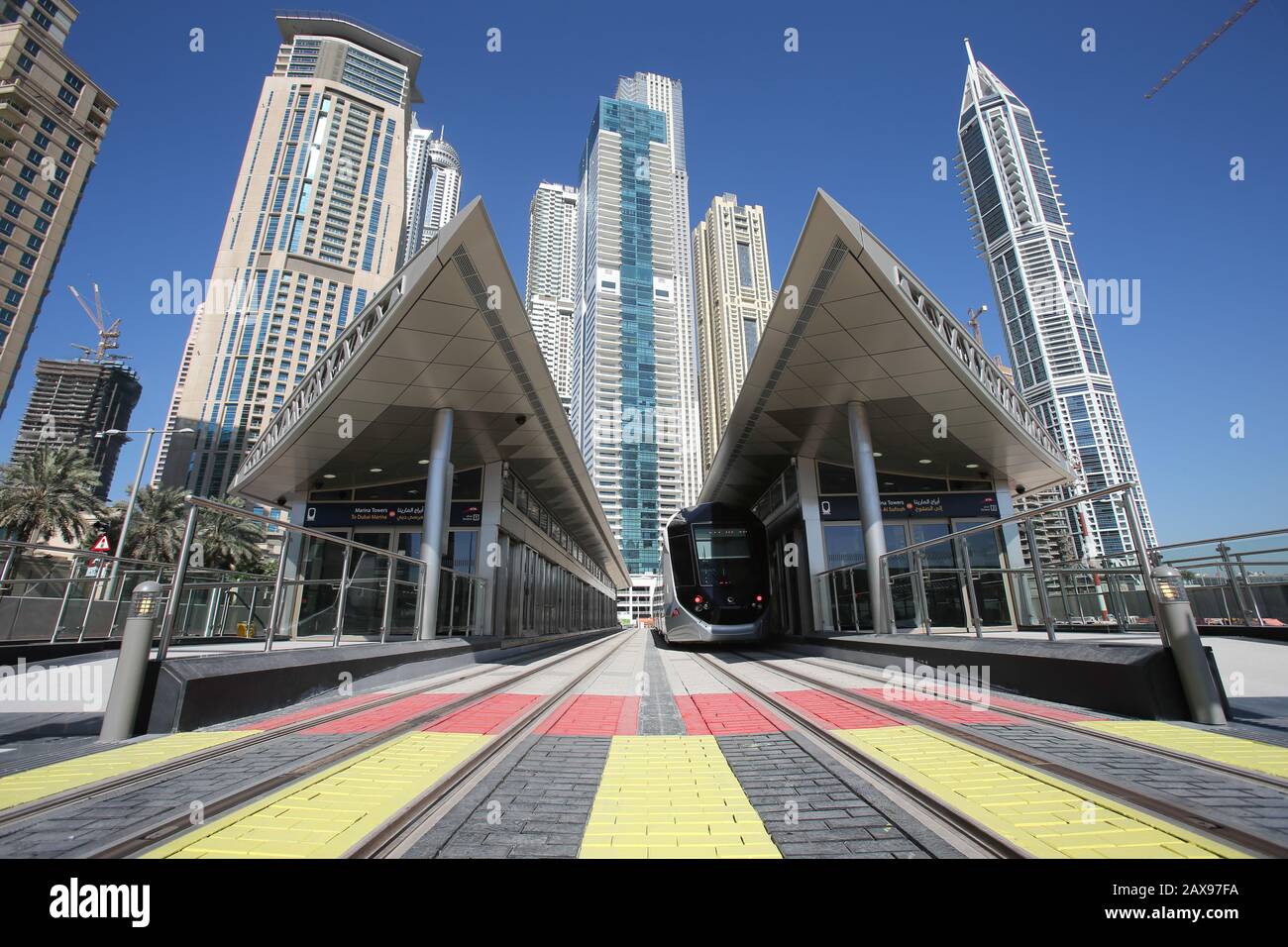 Uae tram emirates hi-res stock photography and images - Alamy