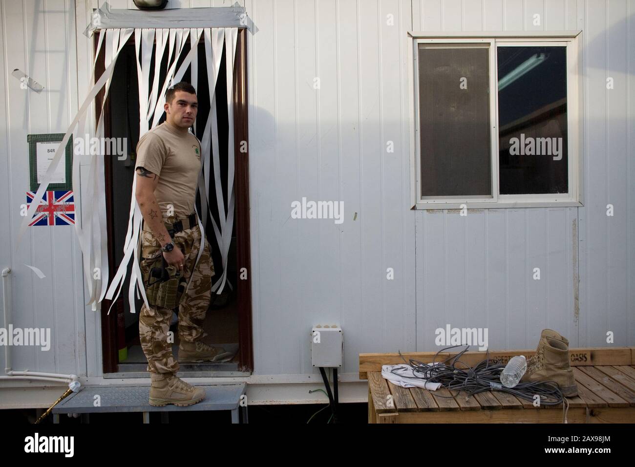 British army base hi-res stock photography and images - Alamy