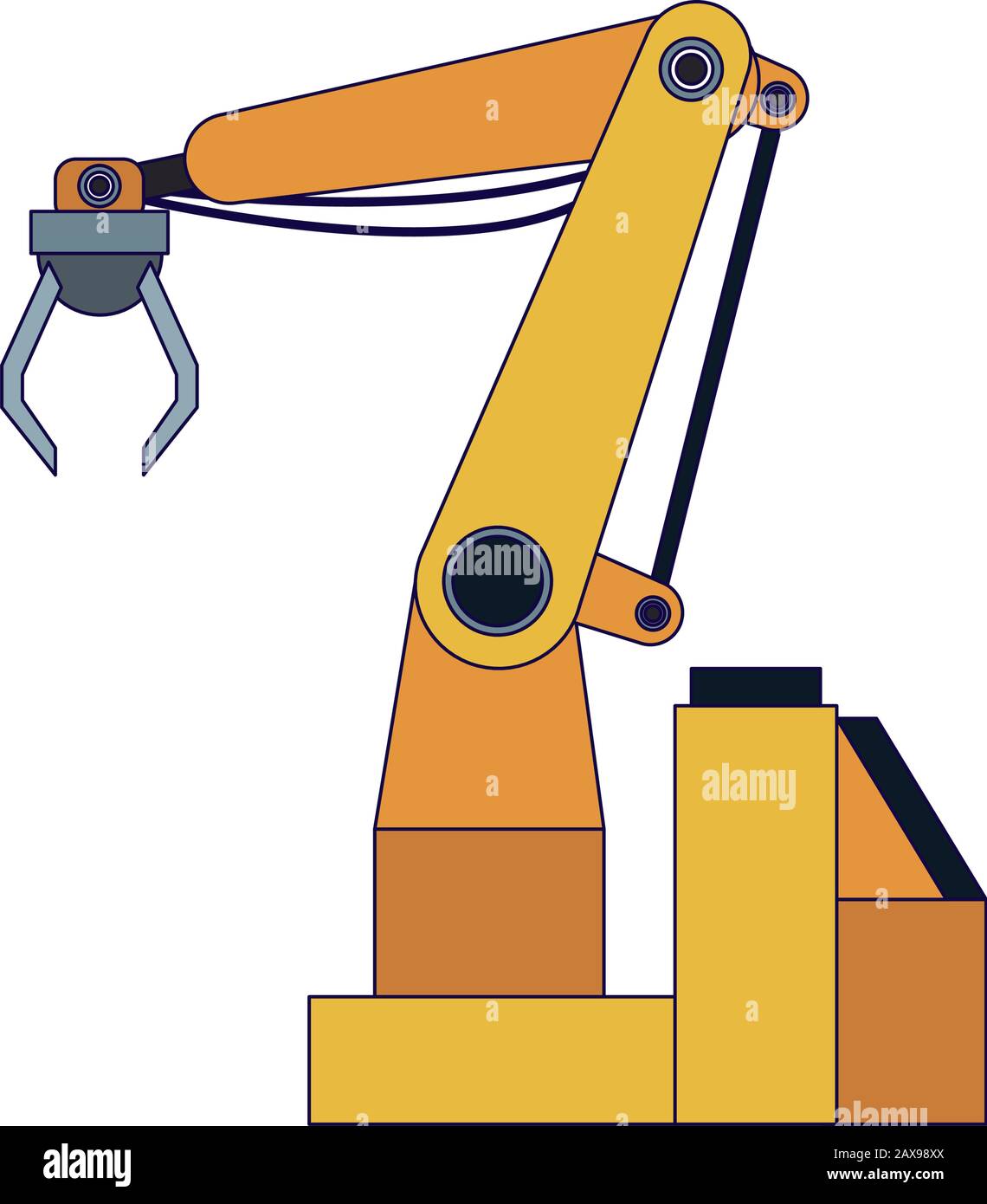 robotic arm machine icon Stock Vector Image & Art - Alamy