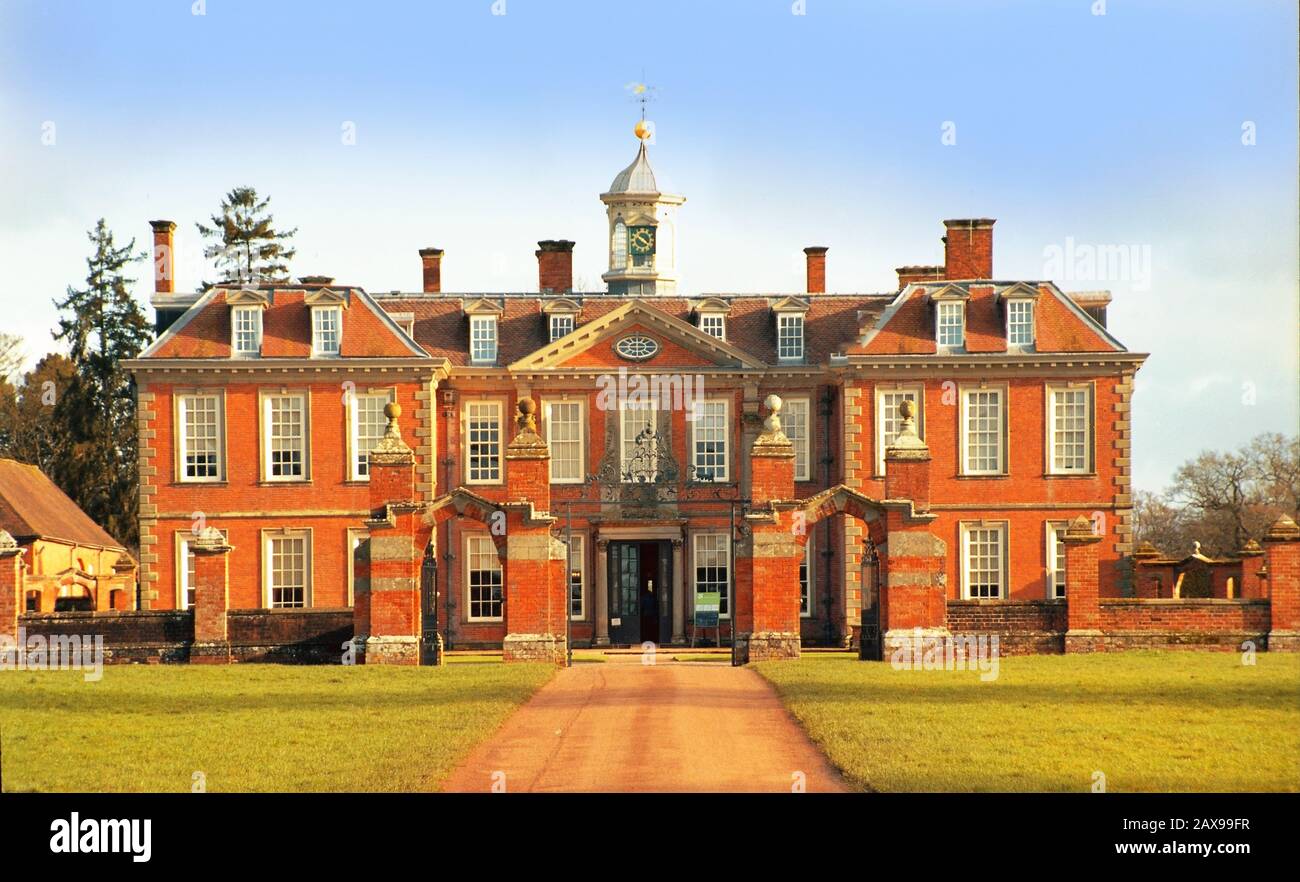 hanbury hall stately home Stock Photo - Alamy
