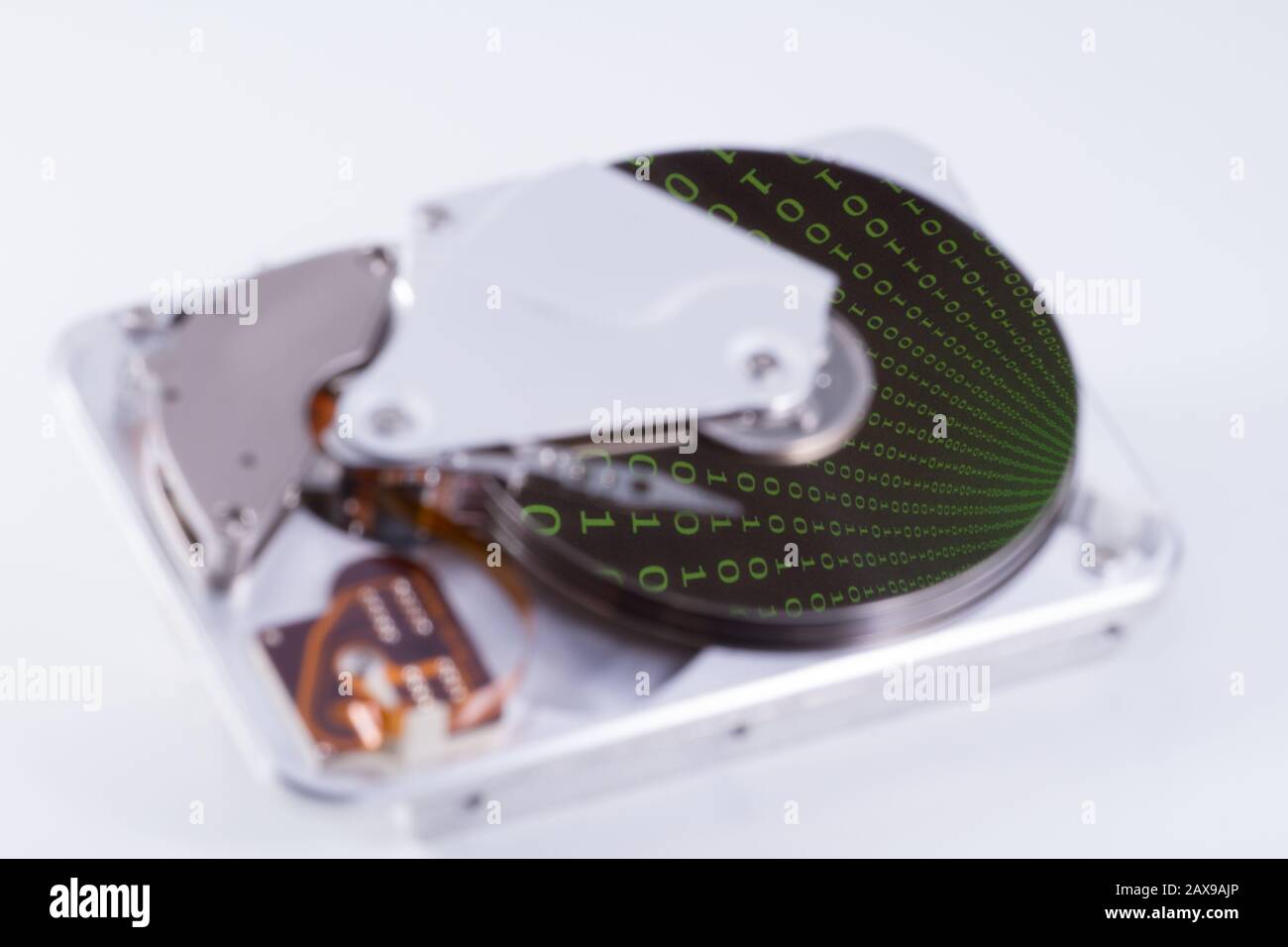 old computer hard drive, very old technology Stock Photo - Alamy