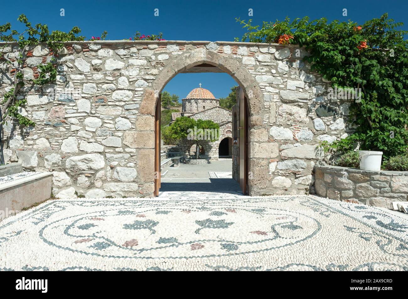 Byzantine cross rhodes hi-res stock photography and images - Alamy