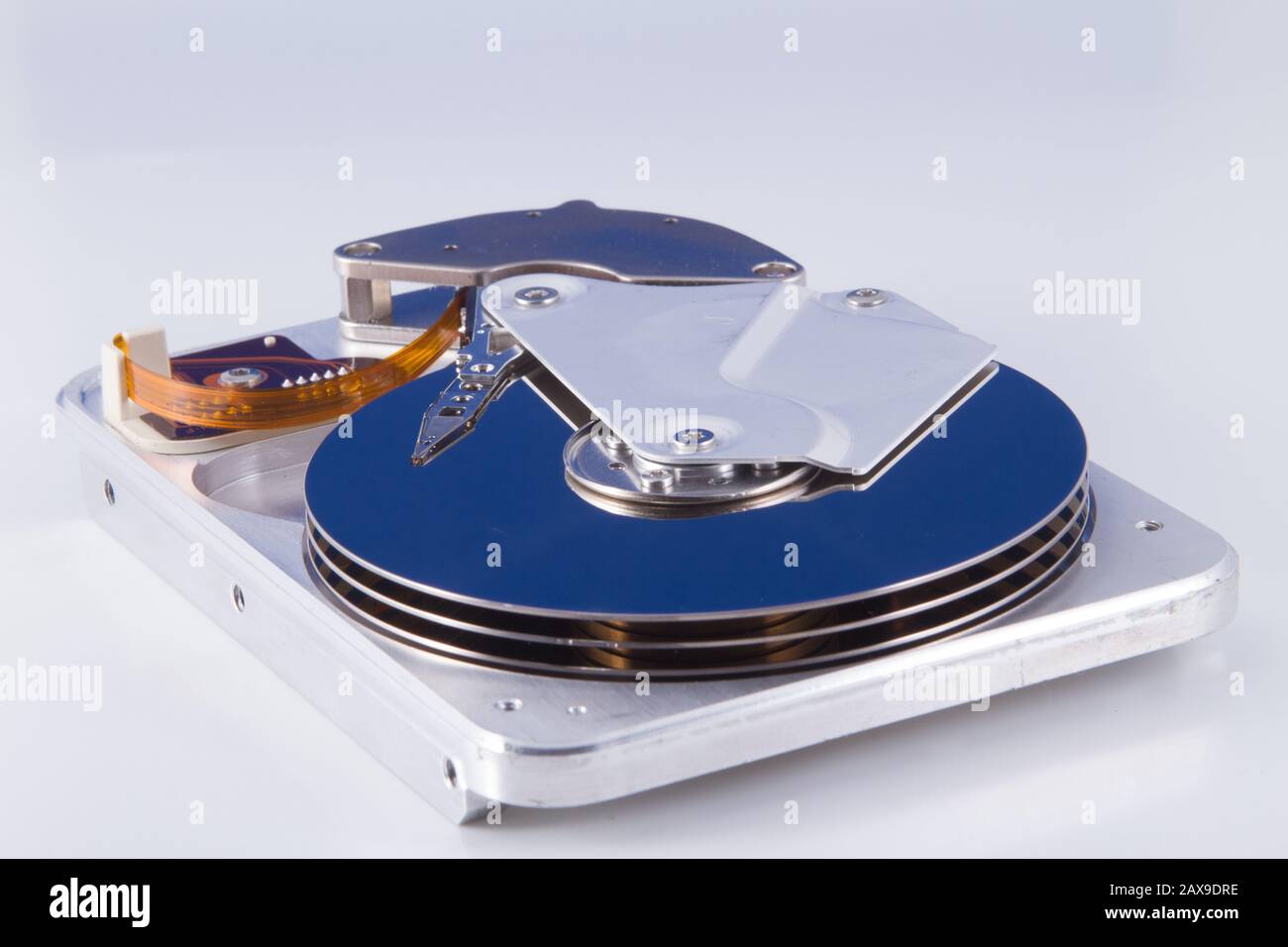 old computer hard drive, very old technology Stock Photo - Alamy