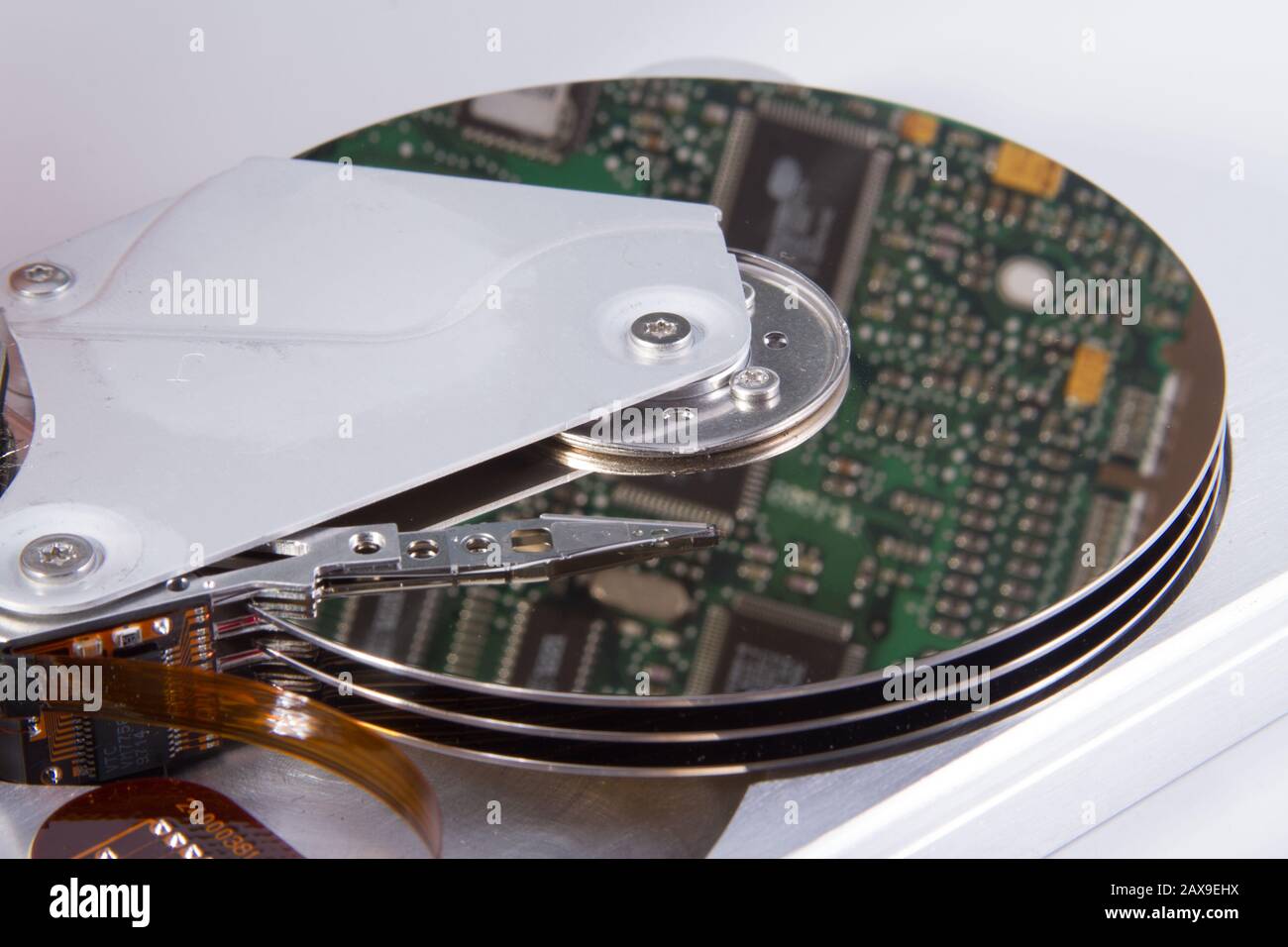old computer hard drive, very old technology Stock Photo - Alamy