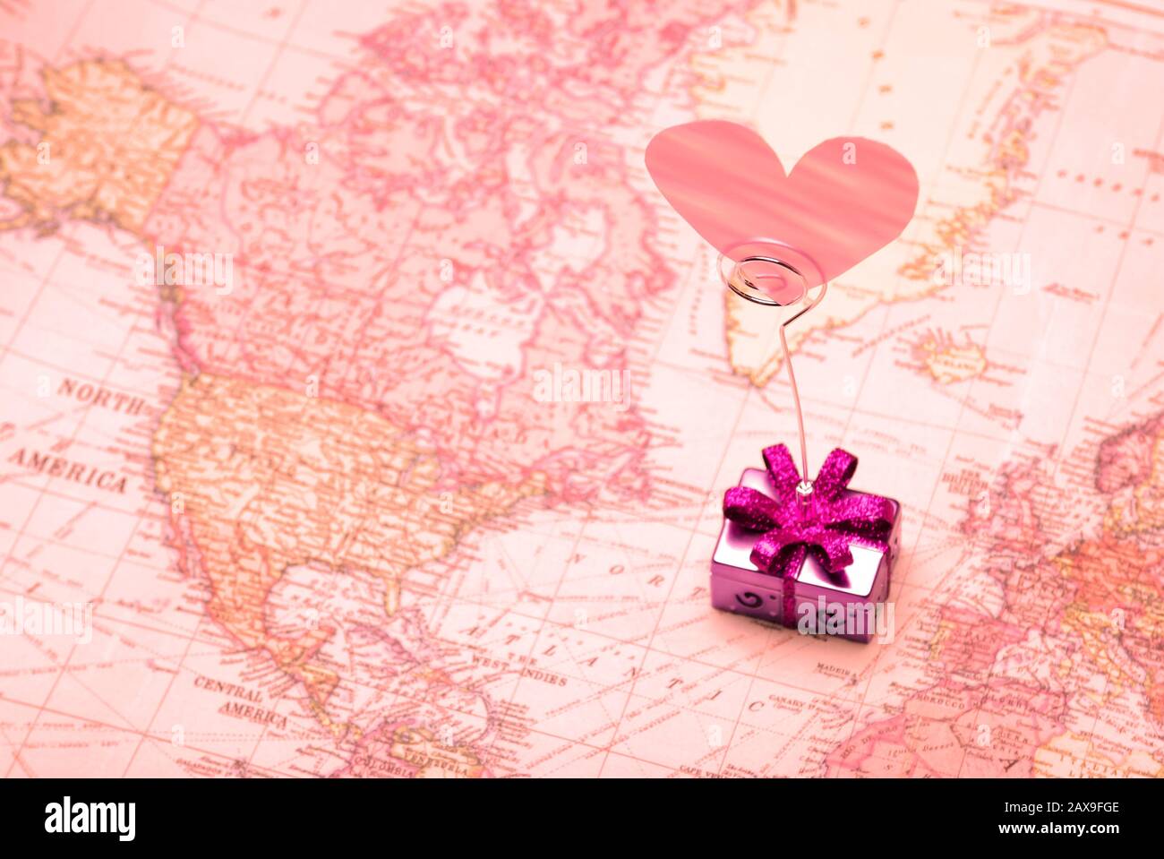 Love Distance Map