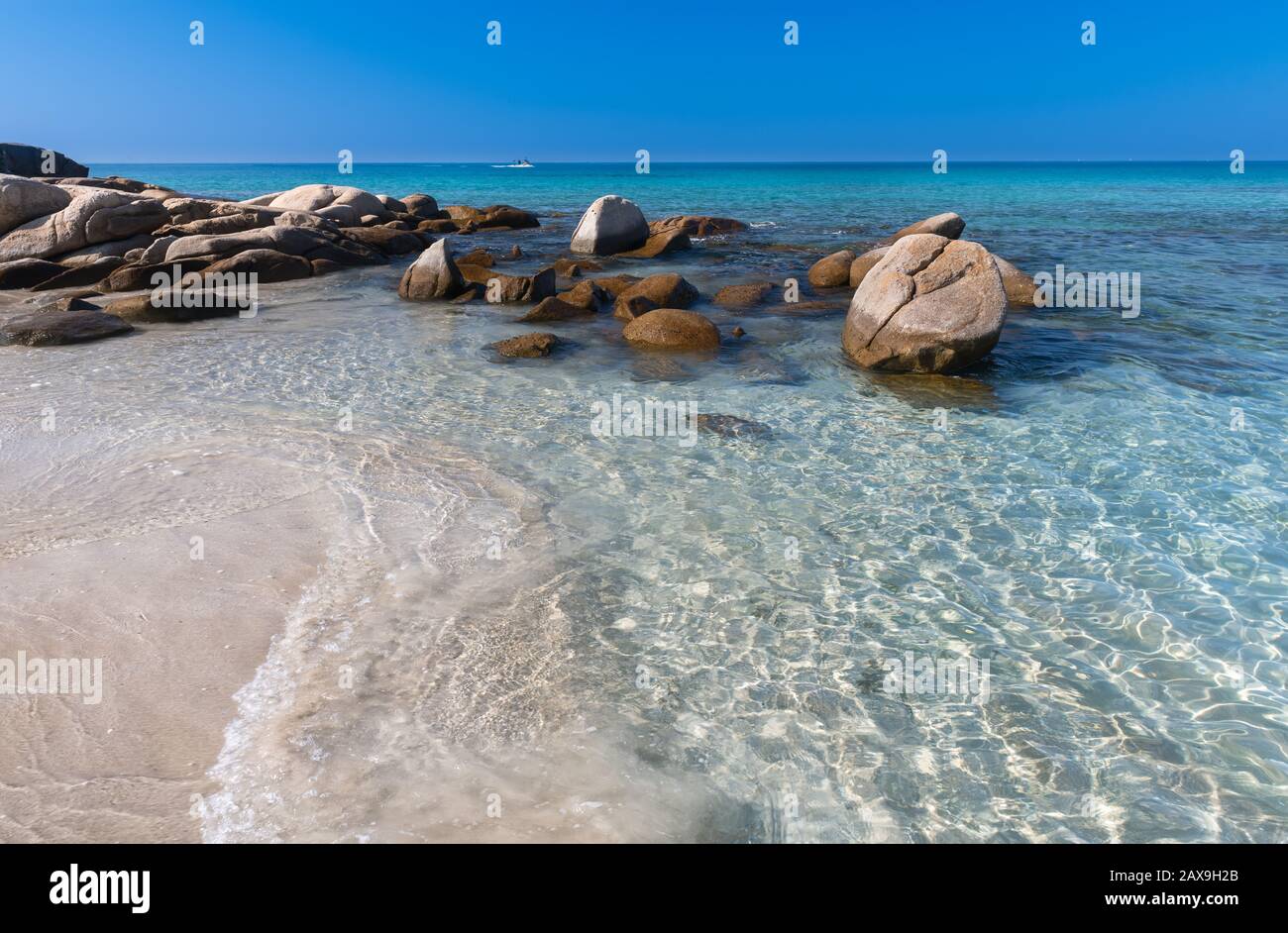 Blue lagoon lanscape hi-res stock photography and images - Alamy