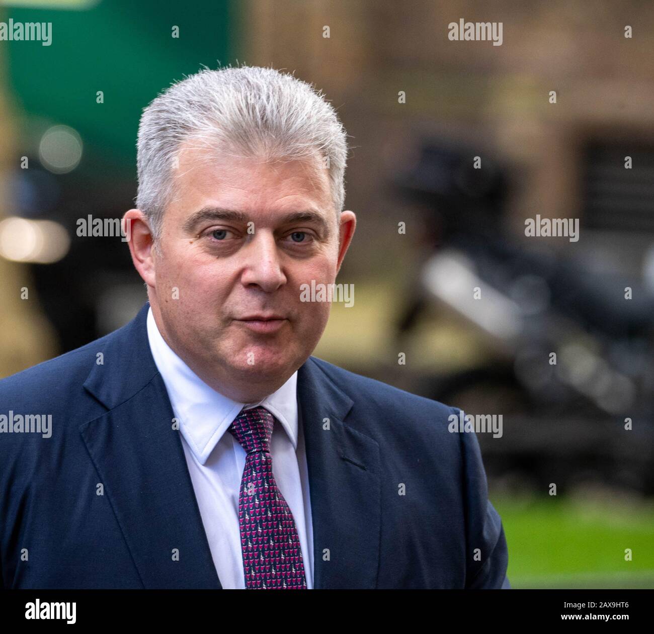 Brandon lewis mp pc minister for security 10 downing street hi-res ...