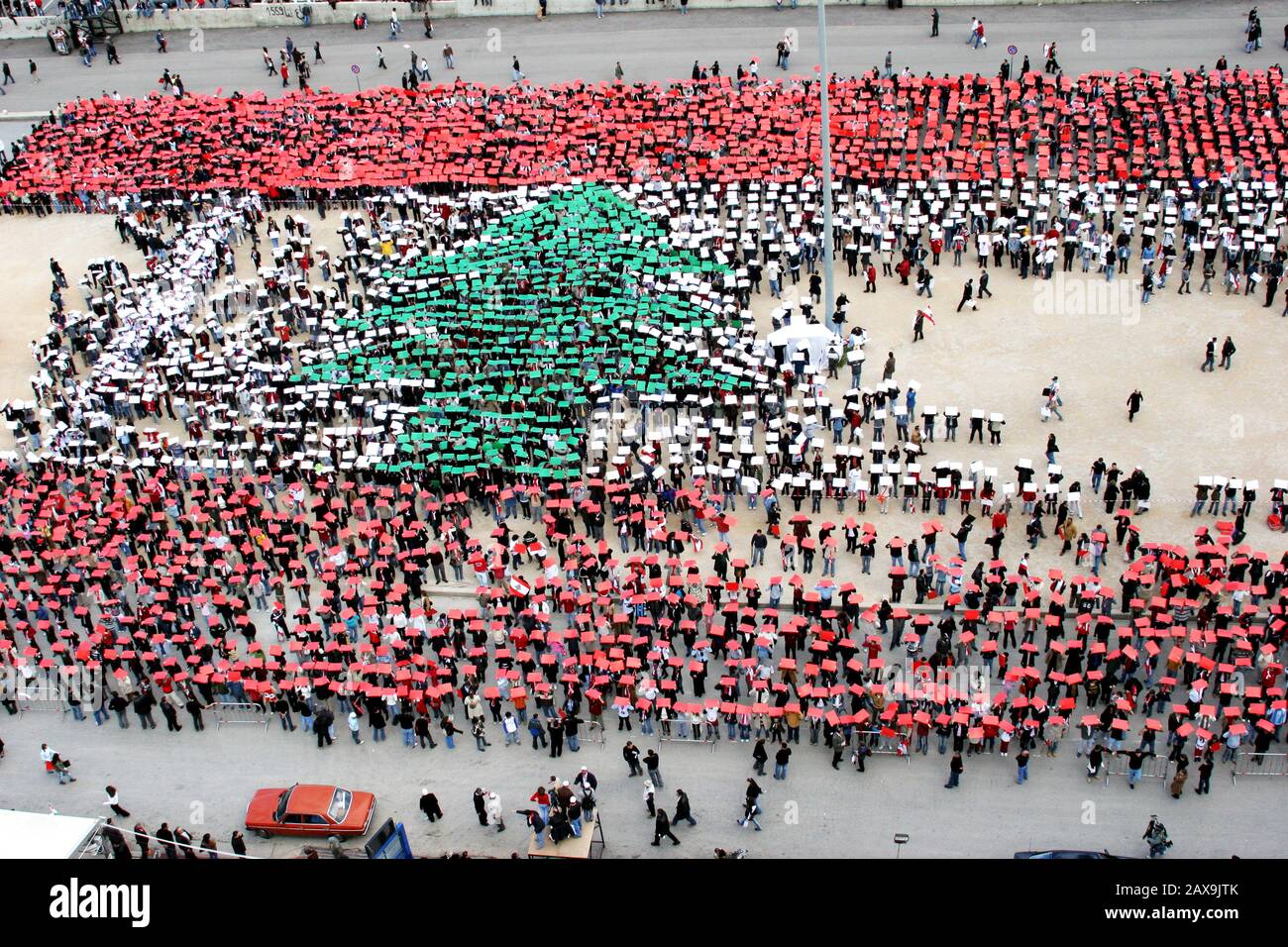 Human flag hi-res stock photography and images - Alamy