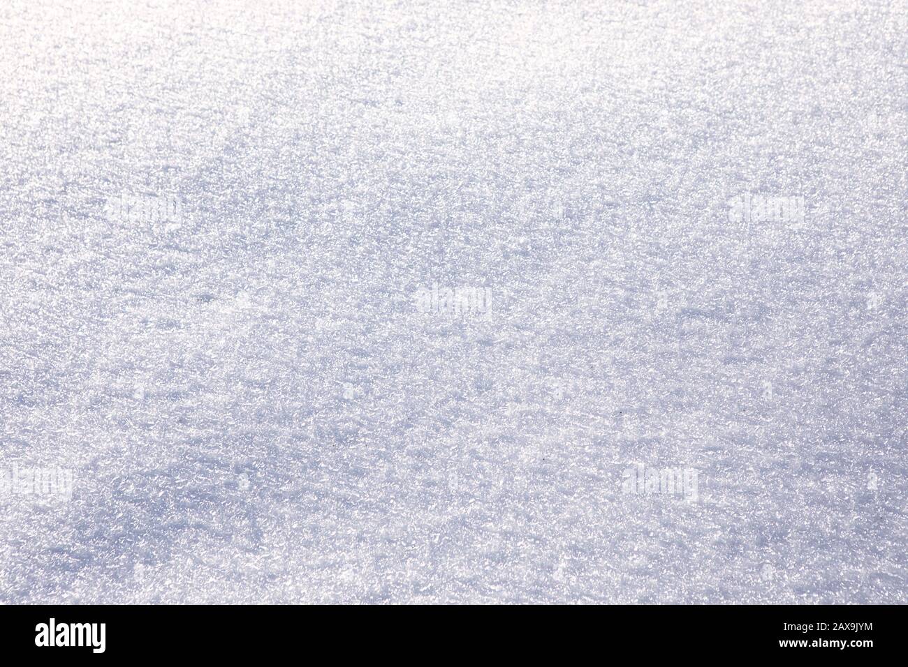 White snow texture, cold winter day background. Smooth and frozen snowy ...
