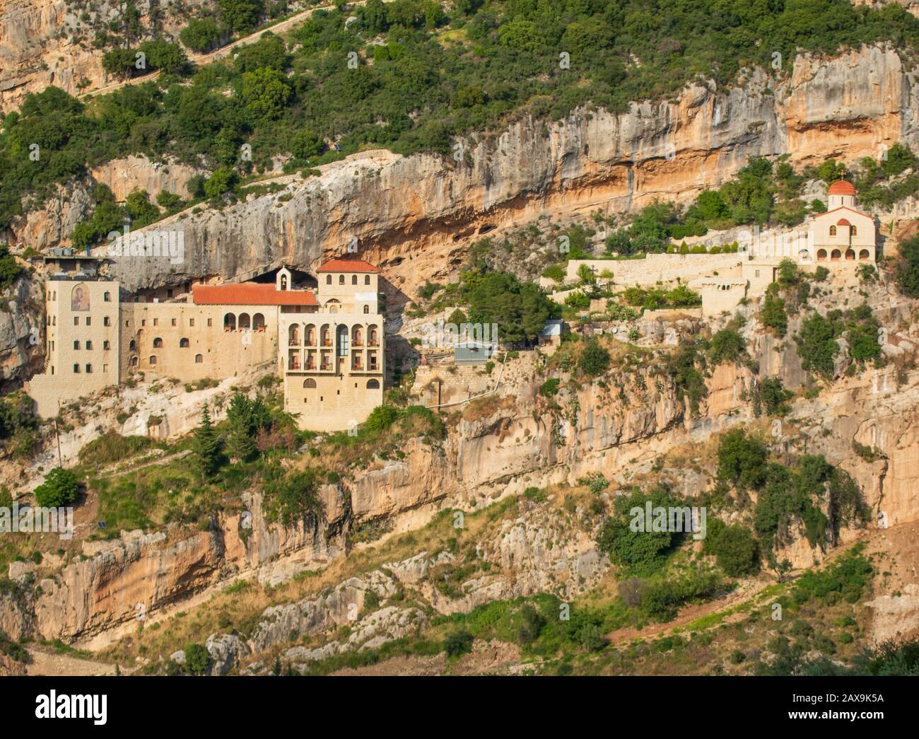 A Unesco World Heritage site, the Kadisha Valley runs for 35 km, carved ...