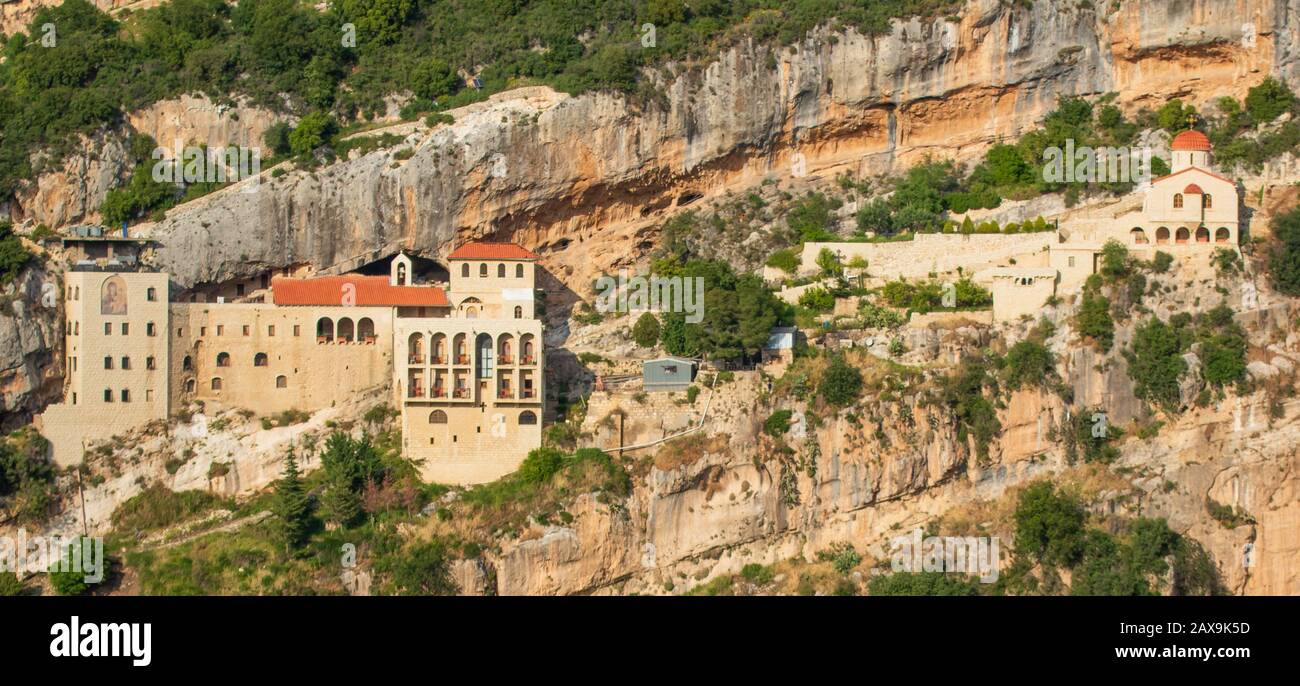 A Unesco World Heritage site, the Kadisha Valley runs for 35 km, carved ...