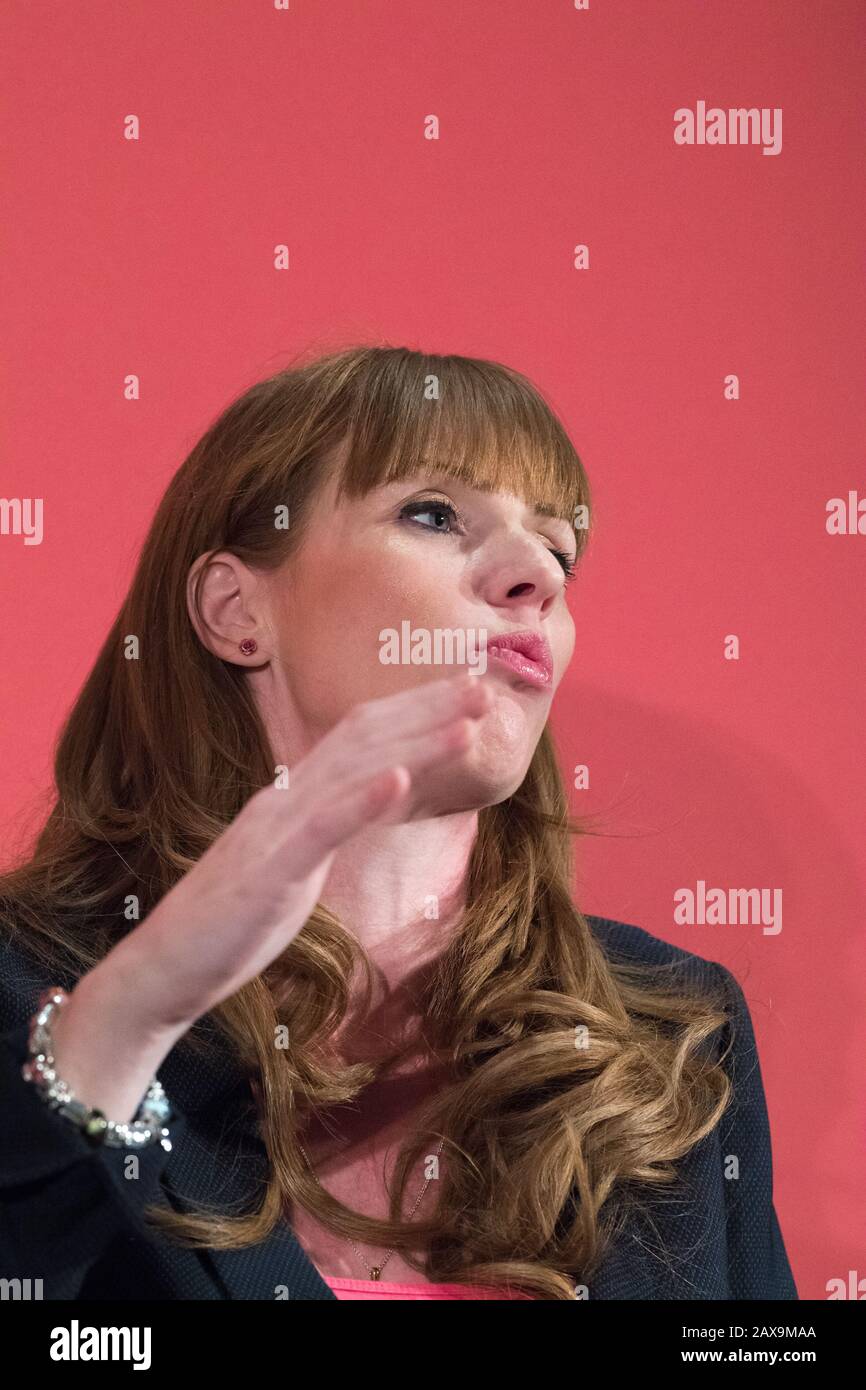 Angela Rayner candidate the Labour Party deputy leadership Stock Photo ...