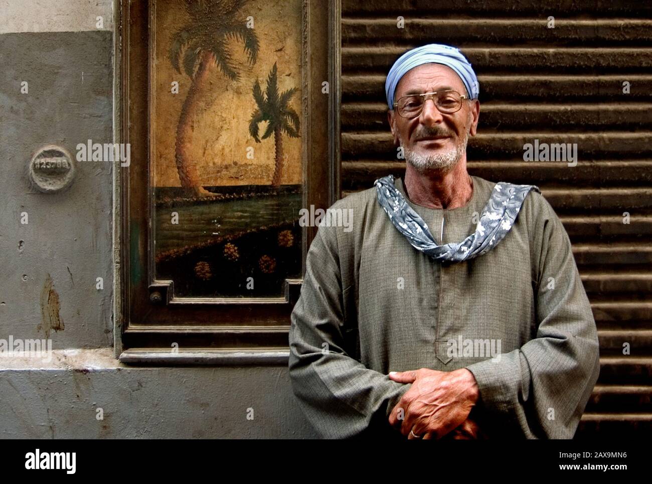At a cafe, Cairo, Egypt Stock Photo - Alamy