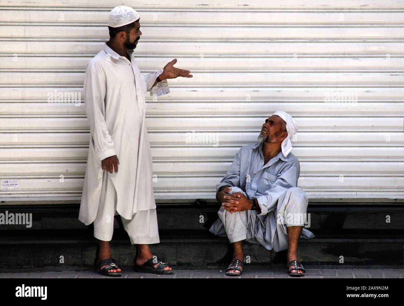 Men UAE Pakistani interaction sitting interaction friends Stock Photo ...