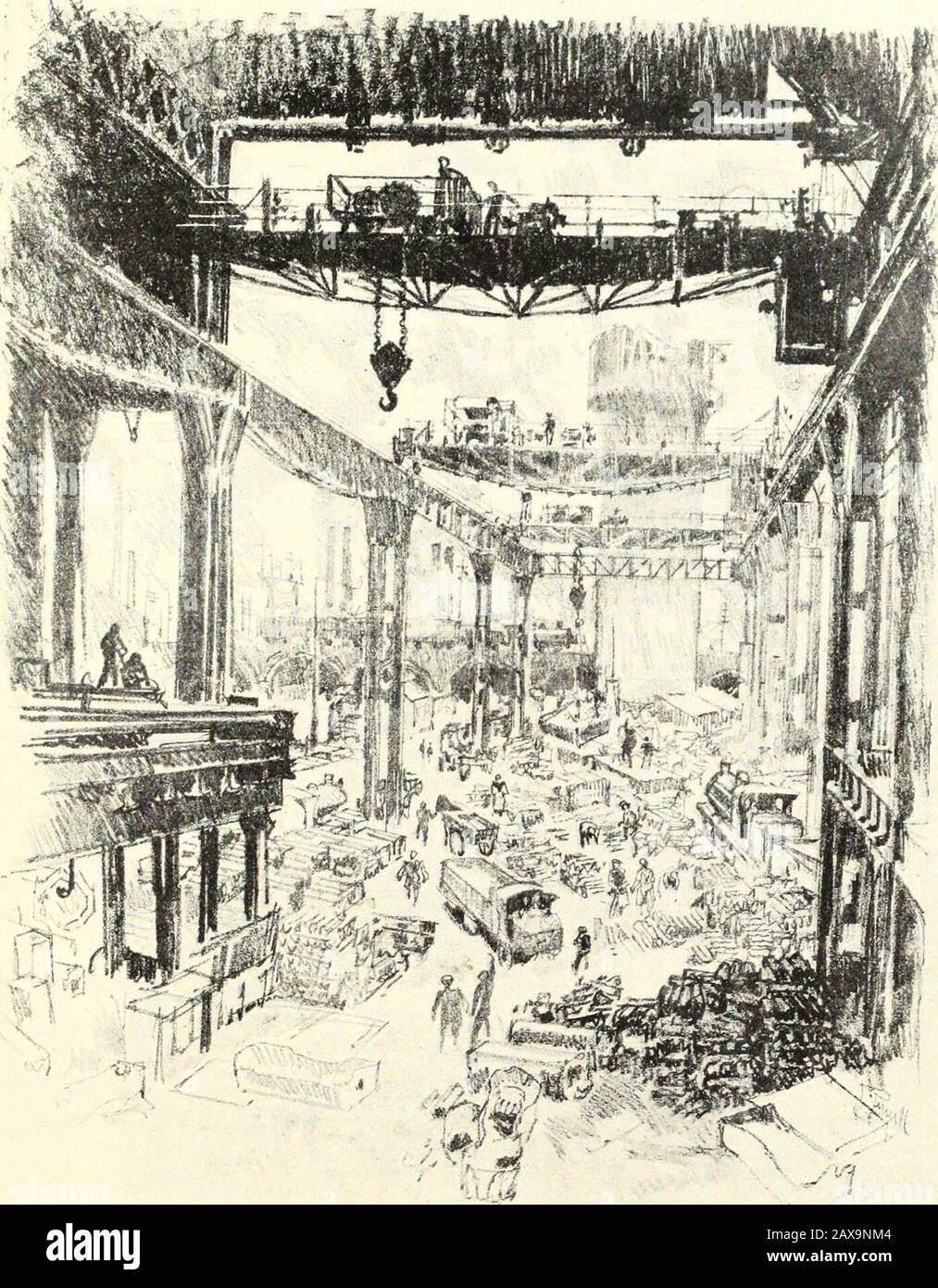 Joseph Pennell's pictures of war work in England, reproductions of a ...