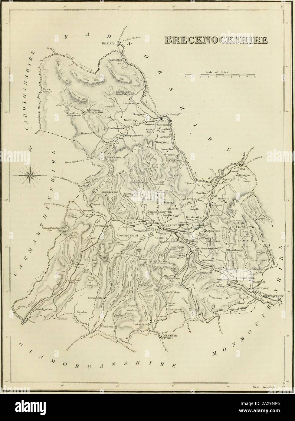 A topographical dictionary of Wales, comprising the several counties ...