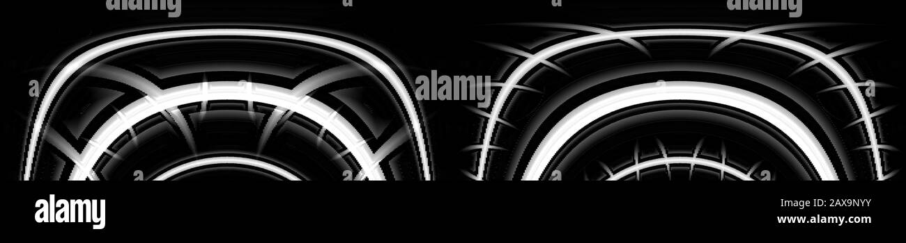 Digital art, high resolution panoramic abstract objects, Germany Stock ...