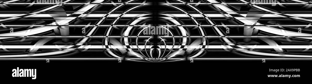 Digital art, high resolution panoramic abstract objects, Germany Stock ...